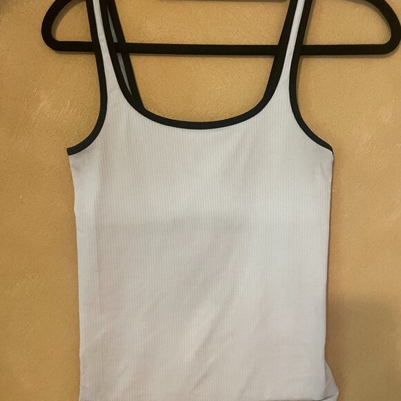 Tops | Athletic White Tank Top | Poshmark